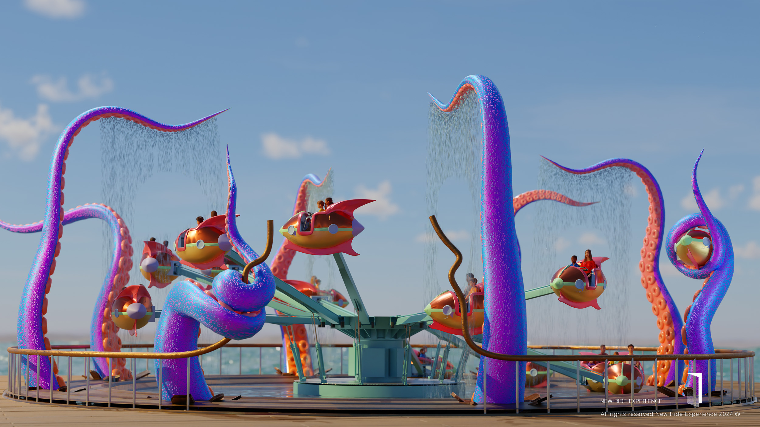 Flying Gondolas High’n’Dry - ZIERER Karussell- und Spezialmaschinenbau ...